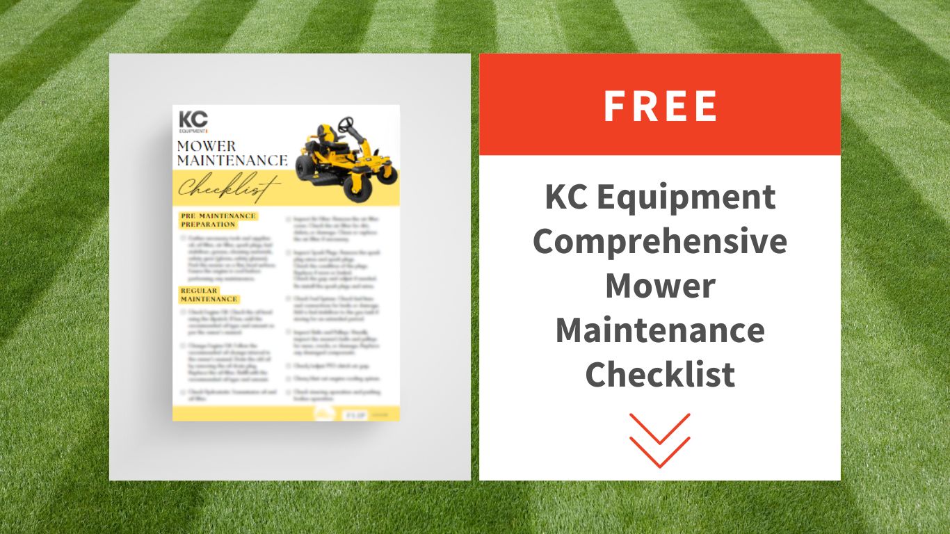 🌟Unlock Peak Performance for Your Mower with KC Equipment Free Mower ...